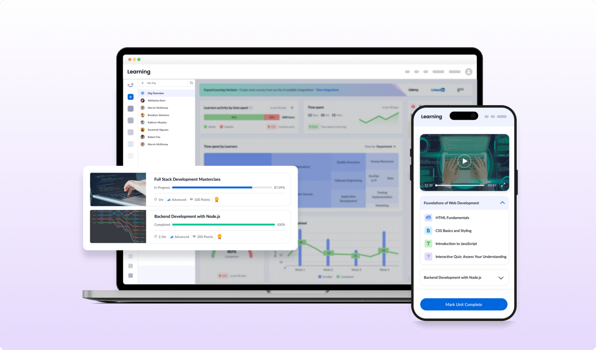 Most Agile Learning Experience Platform | Engagedly