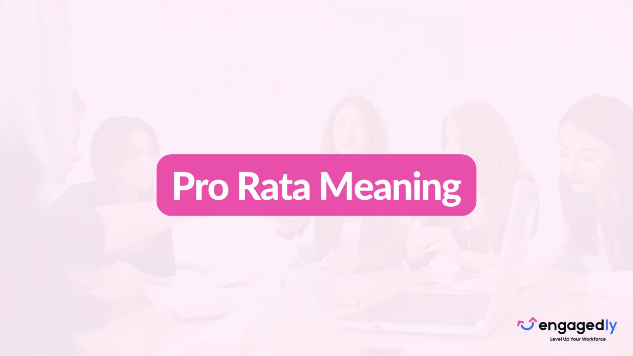 Pro Rata Meaning