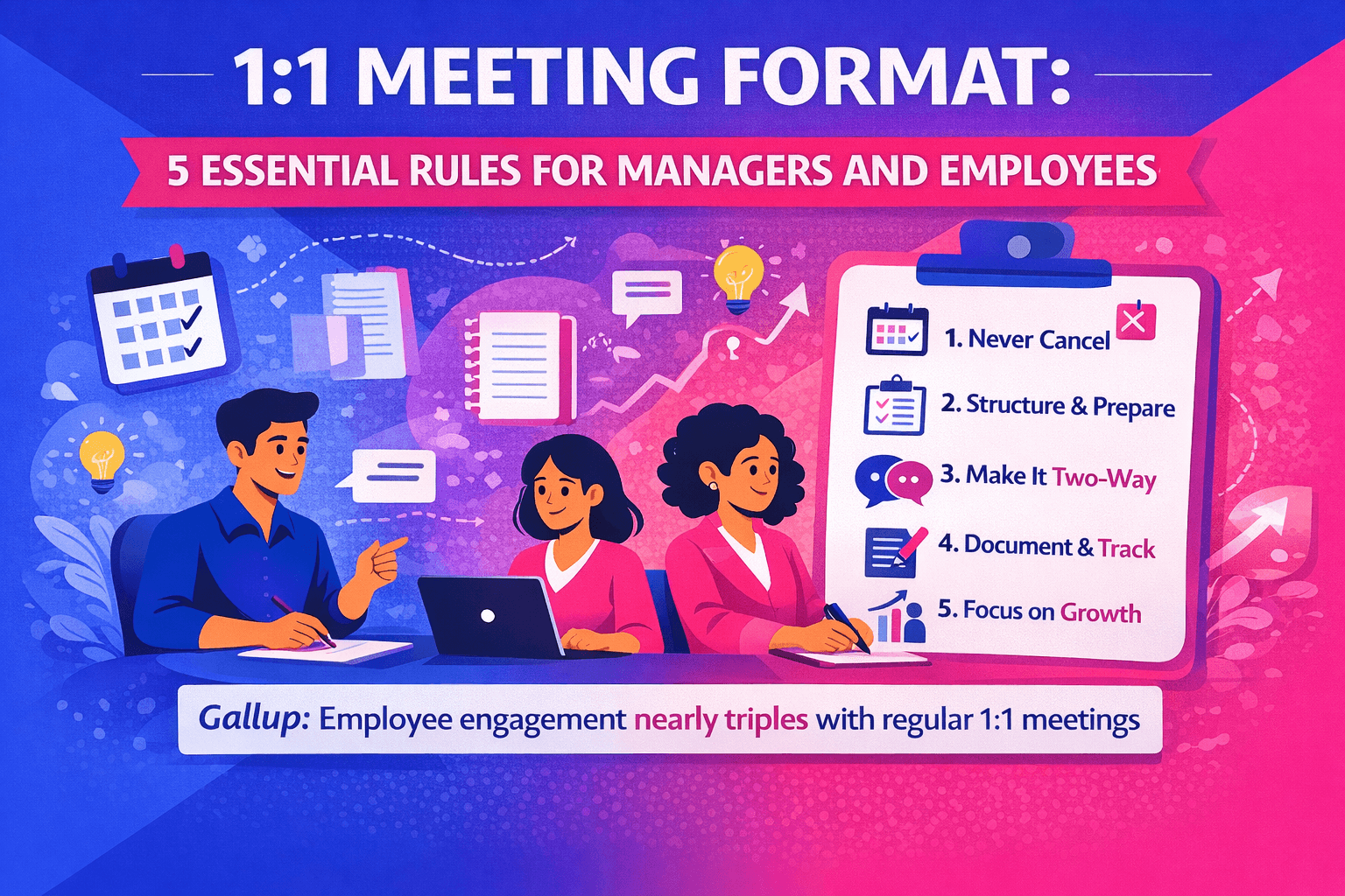 1:1 Meeting Format: 5 Essential Rules for Managers